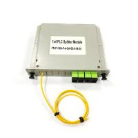China 1X4 With 2mm Cable  Input Port LGX Type Fiber Optical Splitter Box With 0.5m Pigtail Length For Single Mode SM G657A Networks for sale