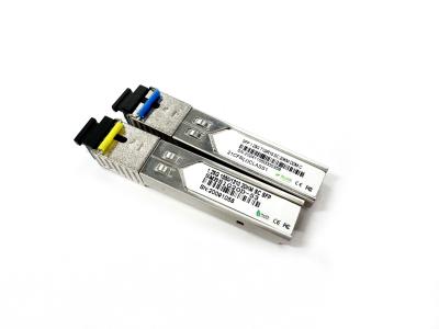 China Fibre Optic Module Price SFP-1.25G-LX 1.25G 20KM  SC Dual SFP 1310nm 1550nm 20KM  SFP+ for Telecom Data Center FTTX for sale