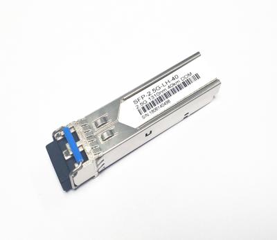 China 2.5G BiDi SFP 1310nm 40KM  SingleMode Dual Fiber LC SMF Transceiver Module SFP-2.5G-LH-40 for sale