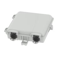 China New FTTH Wall Mount Fiber Enclosure 2 Port Fiber Termination Box for indoor cable for sale