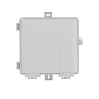 China New FTTH Wall Mount Fiber Enclosure 2 Port Fiber Termination Box for indoor cable for sale