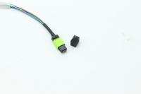 China 12core MPO-LC Multimode Fiber Optic Breakout Patch cable 0.9mm for MPO Cassettes and Modular Enclosures for sale