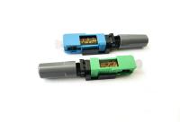 China 0.3dB Insertion Loss SC APC Quick Connector Field Installable for FTTH with PEI Material for sale