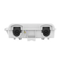 China 2 Port Wall Mount Fiber Optic Termination Box with IP65 Protection for Indoor FTTH Applications for sale