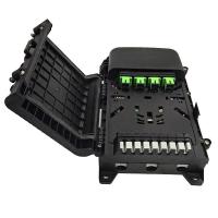 China IP65 Waterproof FTTH Termination Box with 36 Cores Capacity and 1x8 PLC Splitter for sale