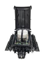 China IP68 16 Ports Fiber Optic Distribution Box with 48 Cores Splice Closure for FTTH Networks for sale