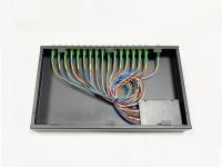 China 16 Port LC Fiber Optic Patch Panel ODF Rack Mount 19 Inch with 65dB Return Loss Sliding Patch Panel for sale