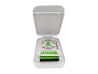 China Fiber Optic Termination Box with 1X8 Splitter for FTTH Home and Outdoor Wall-Mounted for sale