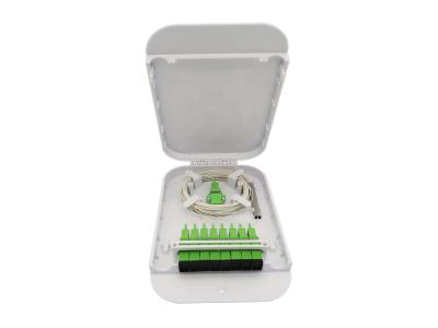 China Fiber Optic Termination Box with 1X8 Splitter for FTTH Home and Outdoor Wall-Mounted for sale