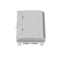 China Indoor Outdoor 24-port Plastic Fiber Terminal Box White Splitter Distribution Box for Commercial buildings for sale