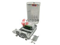China 16 Ports Pole Mount Fiber Optic Cable Box IP66 For FTTH Nap Caja Terminal Grey for sale