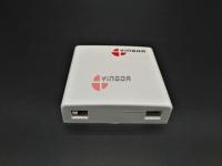 China EPON ABS Fiber Optic Termination Box Indoor 2 Port Distribution Cable Joint Cabinet for sale