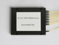 China single mode SMF 28E 1610nm FC UPC 1100G 8CH MUX DEMUX DWDM for sale
