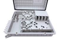 China 16Ports Fiber Optic Cable GPON Passive Splitter Termination Box SC 1:16 FTTH Drop Cable Enclosure for sale