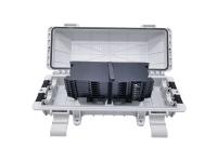 China 128 Core Fiber Optic Splice Enclosure Joint Box Wall Mounted for sale