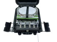 China Outdoor NAP FTTH Caja De Distribucion de 16, con PLC 1X16 Fiber Optic Splitter Box for sale