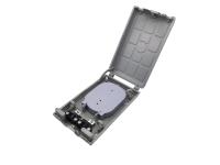 China Indoor IP54 12 Ports Outlet Plastic Fiber Optic Termination Box Fusion Splice MiniI Closure for sale