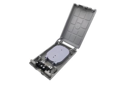 China Indoor IP54 12 Ports Outlet Plastic Fiber Optic Termination Box Fusion Splice MiniI Closure for sale
