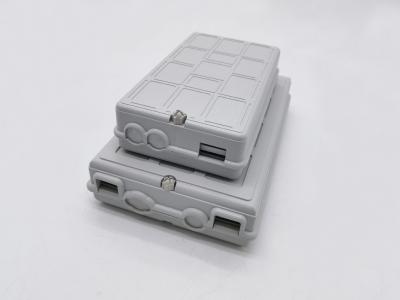 China FTTH EPON Network Fiber Optic Distribution Boxes, Plastic 24 Ports Fiber Optic Splice Box  for sale