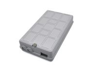 China 12 Ports Fiber Optic Pigtails Cable Terminal Box for FTTH Wall Mounted Mid Span Cables for sale