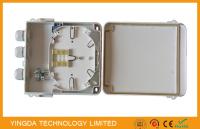 China Reusable IP65 SC FC Flip Style Fiber Optic Splitter Box / Fibre Optic Connection Box for sale