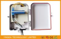 China Rainfall Resistant CATV Pole Mount Fiber Optic PLC Splitter Box 24 Port for sale