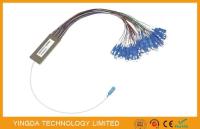 China OEM Fiber Optic PLC Splitter 1x64 1x128  2mm Cassette Type Fc Sc Lc St Connectors for sale