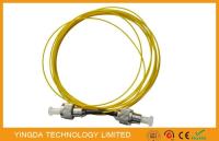 China FC - FC Simplex Fiber Optic Patch Cord 3.0mm , ODF FC / UPC Patch Cord SM LSZH for sale