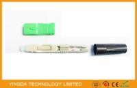 China SC FC LC Field Installable ST Fiber Optic Connector SC / APC Waterproof for sale