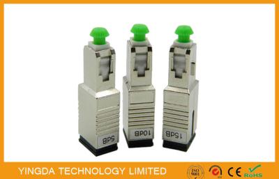 China SC APC SM 1dB Fiber Optic Build Out Attenuator SC With Ceramic Zirconium Sleeve for sale