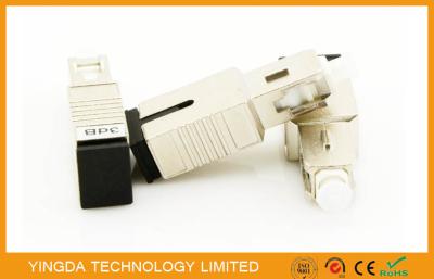 China Fixed SC Fiber Attenuator Male - Female Type SC / PC To The Home Network for sale