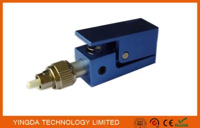 China FC Square Fiber Optic Adatper Metal In Black Blue Grey For Network Cable for sale