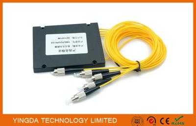 China ABS Platic Box Optical Fiber Splitter , PLanar Lightwave Circuit Splitter Module FC 1.5M for sale