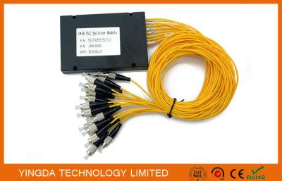 China High Precise FTTH Network Passive Optical Splitter Module FC UPC SM 2.0mm for sale