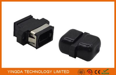 China SC Footprint 12 Core Mpo / Mtp Multi Mode Fiber Adapter Coupler Flange Connector for sale