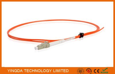 China Fiber Pigtails LC Multimode Simplex 2.0mm Diameter LSZH Tight Buffer Orange for sale
