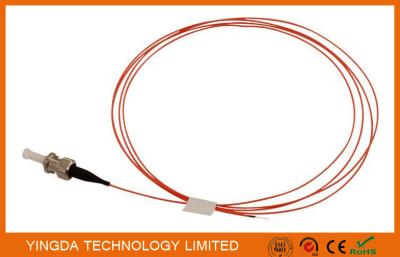 China ST MM 50 / 125 um Pigtails 2 Meters 900um Orange OM2 , Fiber Optic Patch Cord ST MM SX for sale