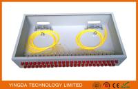China 2U Rack Patch Panel Metal FC ST , 48 Ports Fiber Optic Patch Panel 19” ODF Fully Load for sale