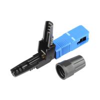 China UPC FTTH Field Assembly Optical Connector SC LC FC G657A Single Mode for sale