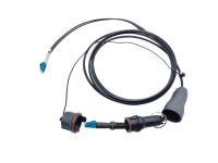 China Waterproof IP67 FTTA Optical Fiber Jumper 4.8mm G657A2 RRH for sale
