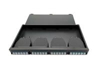 China 1U Rack Mount MTP MPO Patch Panel 19 inch ODF 96 Fiber Optic MPO LC Cable for sale