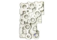 China Shot Blasting T6 Aluminum Alloy Forging Mechanical Valve Body Plate for sale
