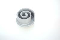 China 0.4kg Scroll Aluminum Valve Body 6082 Heat Treatment Aluminium Alloy Shot Blasting for sale