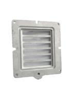 China Square Aluminum Forging Components Mechanical Press Shot Blasting Valve Body Parts for sale