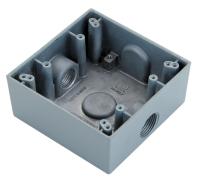 China Square Watertight Electrical Junction Box 20mm 25mm 3/4