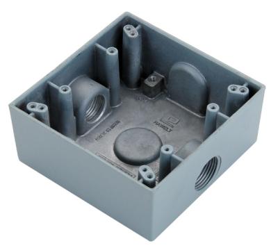 China Square Watertight Electrical Junction Box 20mm 25mm 3/4