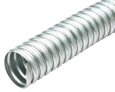 China P3 Single Locking Galvanized Steel Flexible Electrical Conduit - IP68 Rated, -40°C to +80°C Temperature Range for sale