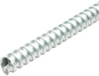 China Silver Flexible Electrical Tubing P4 Single Locking Steel Conduit - IP68 Rated, -40°C to +80°C Temperature Range for sale