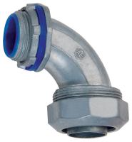 China Liquid Tight Connecotr 90 Degree , Flexible Conduit And Fittings Liquid Tight Connector Angle Type for sale
