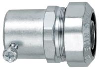 China NUG Metal Flex Conduit Connectors - Zinc Alloy Construction with IP65 Rating and -40℃ to +100℃ Temperature Range for sale